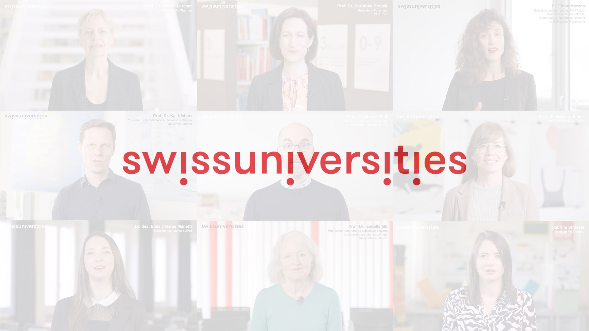 Projekt P9: Swissuniversities | Talking-Head | Dominic Kallen Visuals